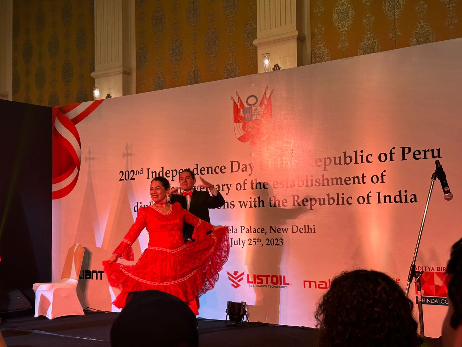 National Day celebrations of Republic of Peru to India